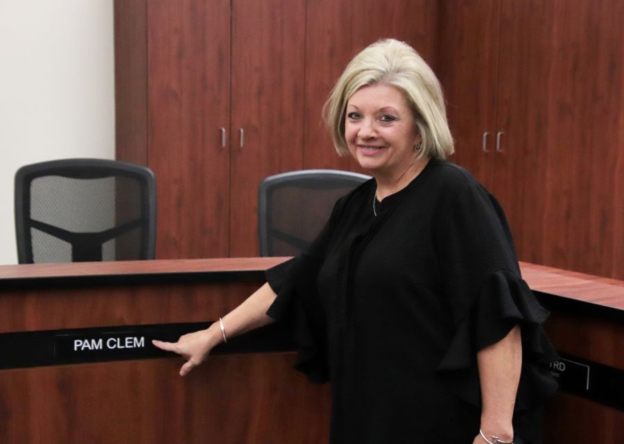 Pam Clem Sworn In For Another Term on Cabot School Board
