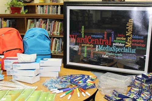 Backpack Donation and School Supplies for Ward Central Elementary